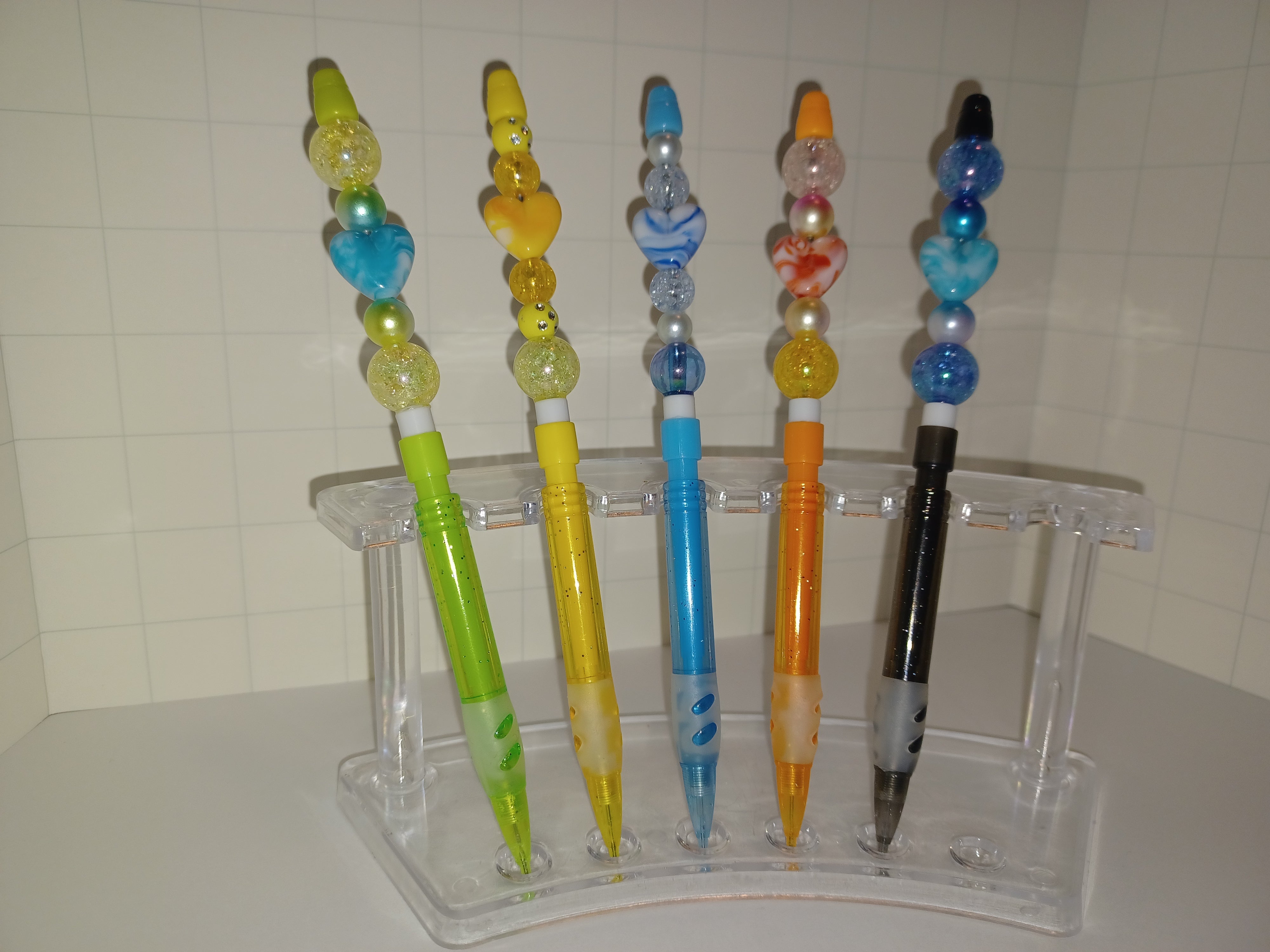 Custom Beaded Pencil – Sabrina's Custom Creations